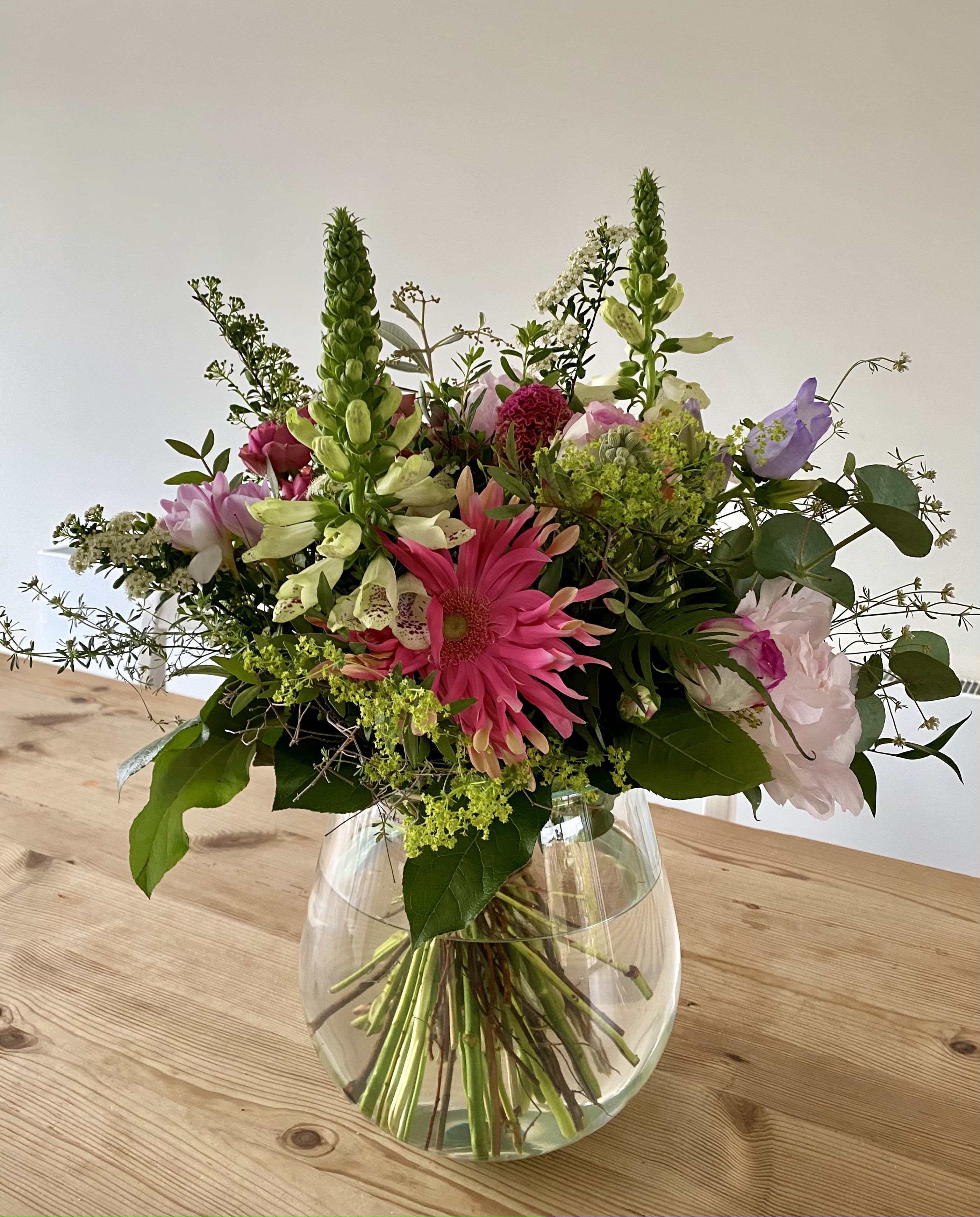 Wild pastel boeket – Domus Florum